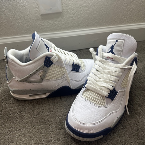 Jordan | Shoes | Midnight Navy Air Jordan 4s | Poshmark